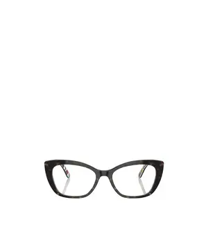 Dolce & Gabbana Full Frame Plain Mirror - Black