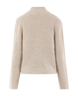 LEMAIRE V-neck Wool Cardigan