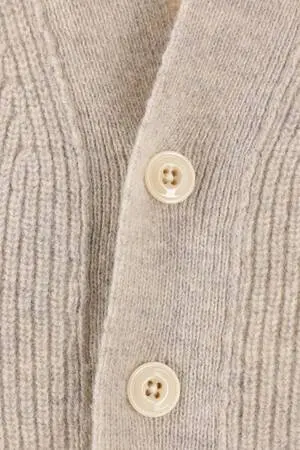 LEMAIRE V-neck Wool Cardigan