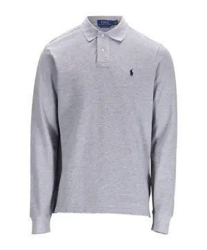 Polo Ralph Lauren Long-sleeved Polo Shirt - Gray