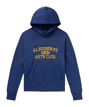 Polo Ralph Lauren Graphic Print Hoodie - Blue