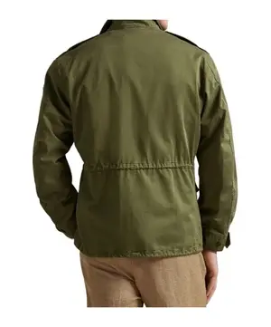 Polo Ralph Lauren Logo-appliqué Military Jacket