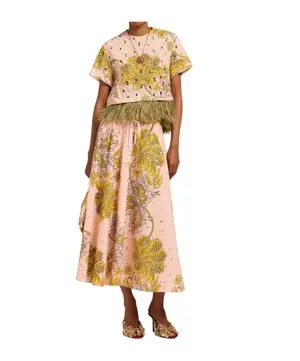 La DoubleJ Drawstring Skirt