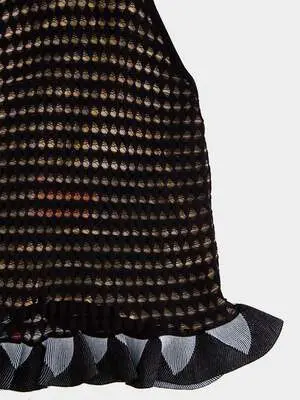 La DoubleJ Geometric Print Cape Top