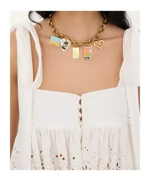 Chloé Postcards Necklace