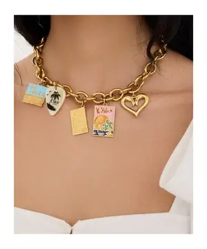 Chloé Postcards Necklace