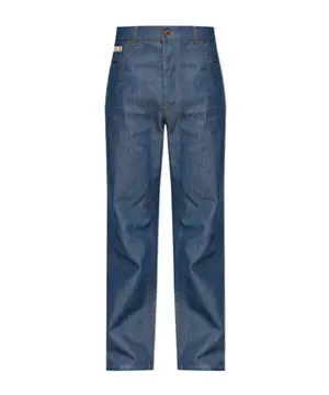 Moschino Belt Loop Jeans - Navy Blue