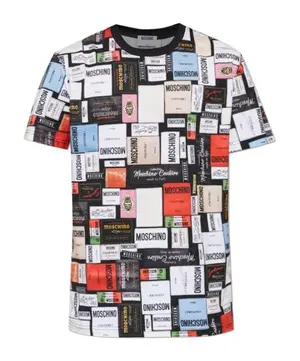 Moschino Short Sleeve T-shirt - Multi-color