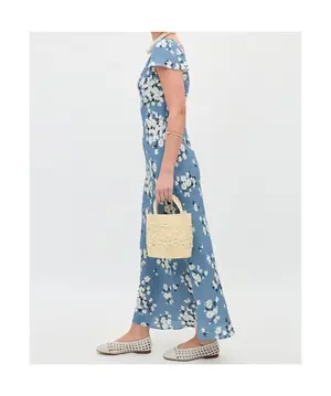 Rixo Floral-print Crepe Midi Dress