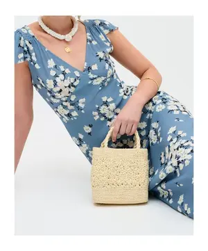Rixo Floral-print Crepe Midi Dress