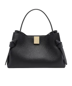 Yuzefi Top Handle Shoulder Bag - Black