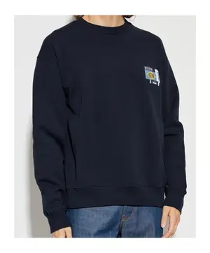 Moschino Crew Neck Long-sleeved Sweatshirt