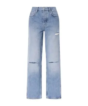 ANINE BING Straight-leg Jeans - Blue