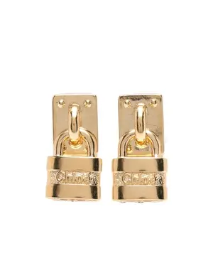 Chloé Padlock-detail Earrings