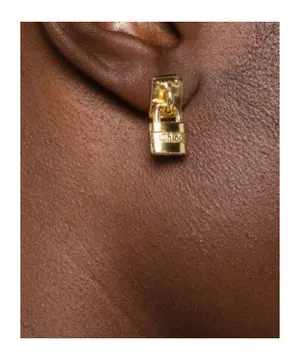 Chloé Padlock-detail Earrings