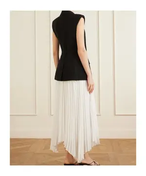Simkhai Helena Combo Blazer Midi Dress