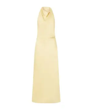 Simkhai Halter Neck Dress - Nude