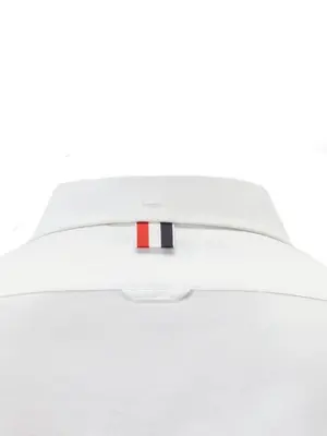 Thom Browne 4-bar Oxford Long-sleeved Shirt - No