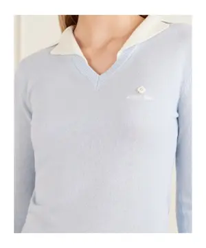 SHUSHU/TONG Ribbed Wool Knit Sweater