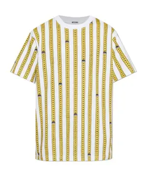 Moschino Printed Short-sleeved T-shirt - White