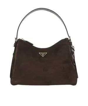 Prada Zippered Handbag - Brown