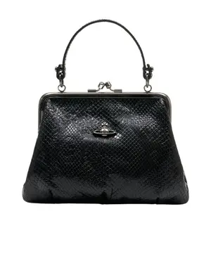 VIVIENNE WESTWOOD Granny Frame Purse - Black