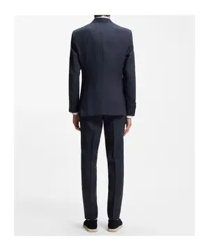 Hugo Boss Linen Blend Double-breasted Suits