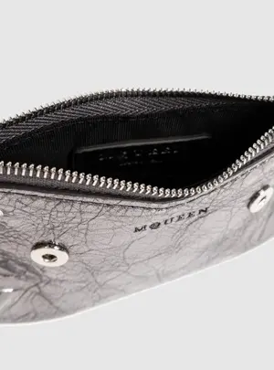 Alexander McQueen Logo Keychain Wallet