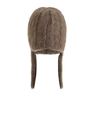 MAISON MARGIELA Knitted Hat - Brown