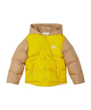Versace Baby Embroidered-logo Padded Puffer
