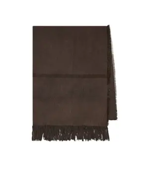 THE ROW Merisi Scarf - Dark Brown