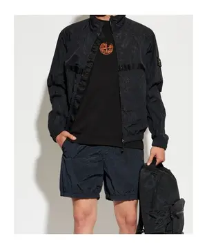 Stone Island Long-sleeved Casual Jacket