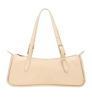 Longchamp Looong L Shoulder Bag - Vanilla