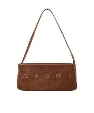 Marni Museo Hobo Pochette - Brown
