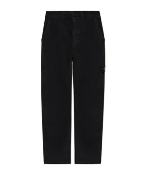 Stone Island Belt Loop Jeans - Black