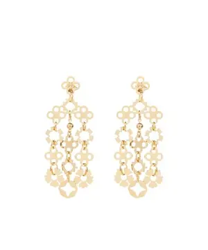 Tory Burch Pendant Earrings - Yellow