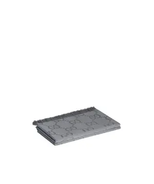 Gucci Gg Wool Silk Jacquard Blanket