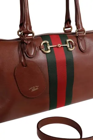 Gucci Boston Bag With Horsebit Detail