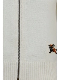 Burberry Zip-up Hooded Cardigan