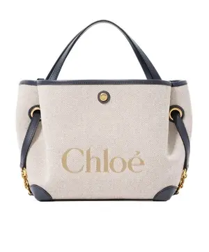 Chloé Small Clover Shoulder Bag - White