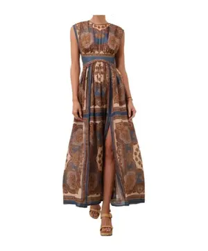Zimmermann Mahon Waisted Maxi Dress