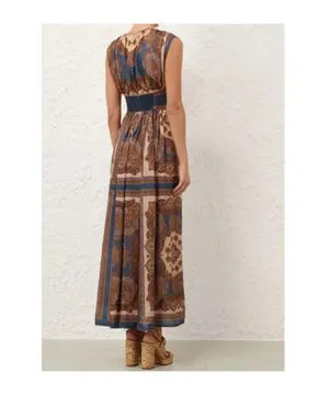 Zimmermann Mahon Waisted Maxi Dress