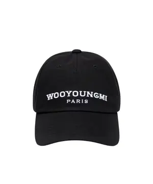 WOOYOUNGMI Logo Baseball Cap - Black