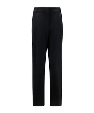 Stella McCartney Casual Pants With Belt Loops - Black
