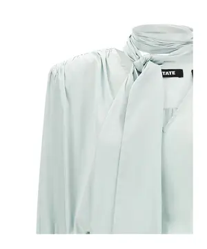 ROTATE BY BIRGER CHRISTENSEN Ruched Scarf Long Dress