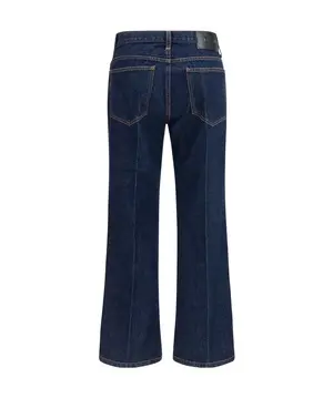 Khaite Clara Cropped Flare Jeans