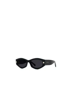 Givenchy Logo-print Oval-frame Sunglasses