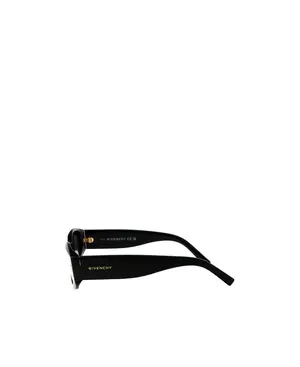 Givenchy Logo-print Oval-frame Sunglasses