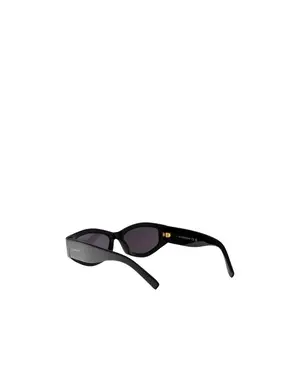 Givenchy Logo-print Oval-frame Sunglasses