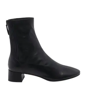 AQUAZZURA Tres Honore Mid-heel Boots - Black